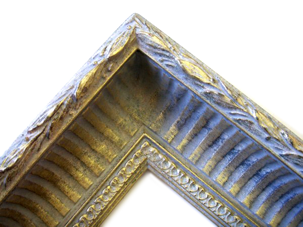 Fluted Frame Style Closed Corner Frames at Brampton Picture Framing